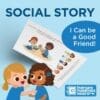 Social Story: I Can Be a Good Friend! | TMV