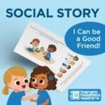 Social Story: I Can Be a Good Friend! | TMV