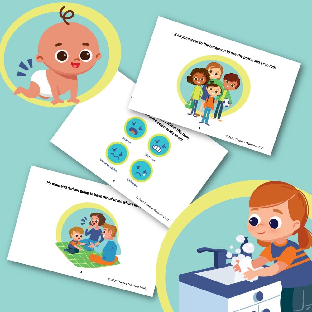 Social Story: I Can Go Potty! | TMV