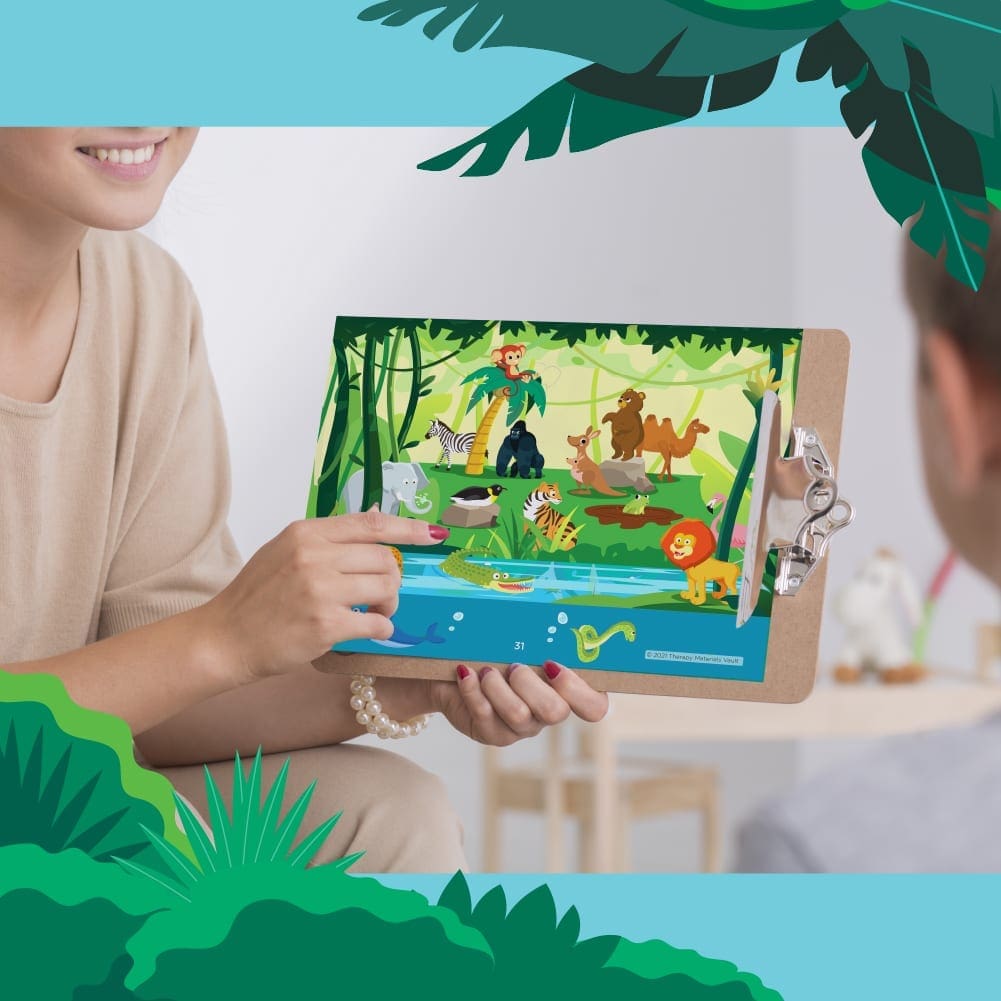 Wildlife Adventure Packet: Target Expressive and Receptive Language ...