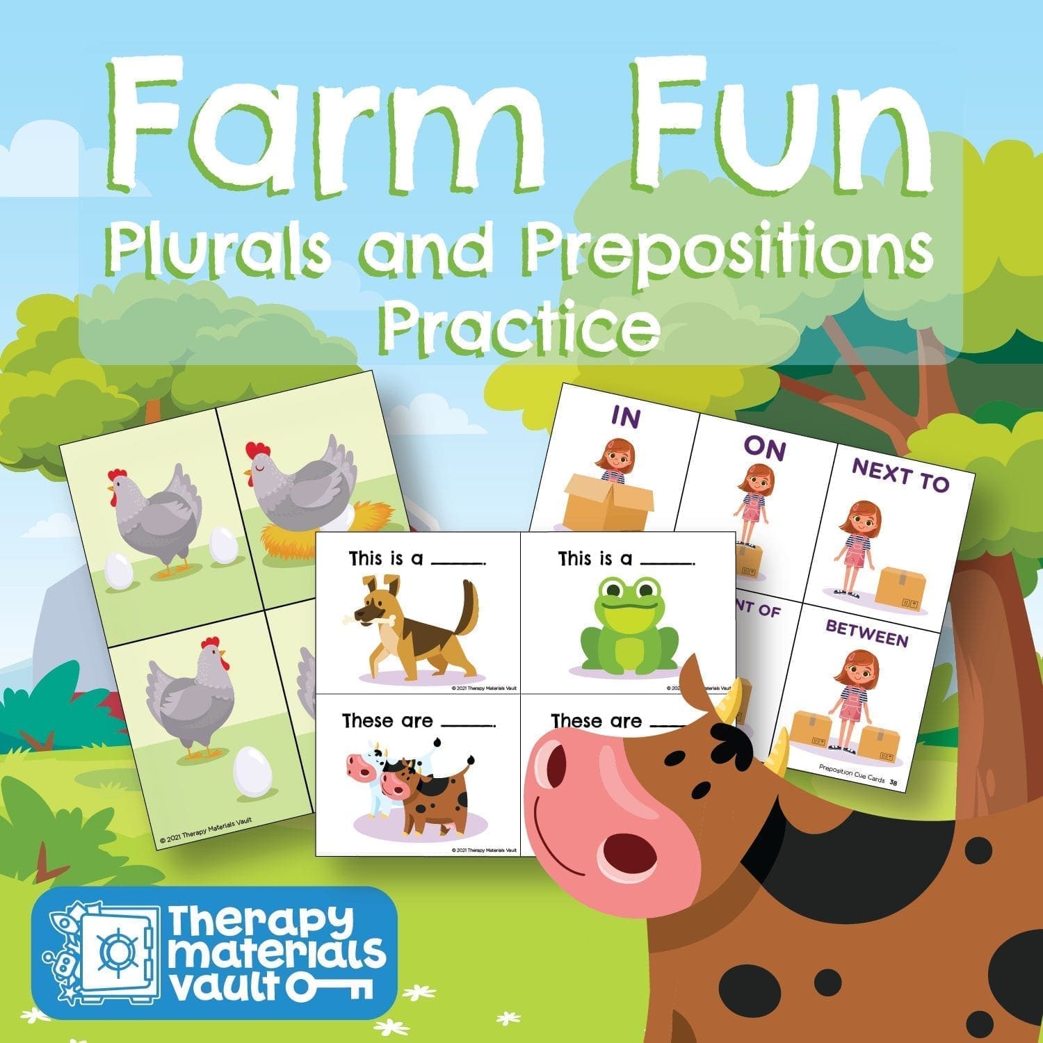 Farm Fun: Plurals and Prepositions Practice | TMV