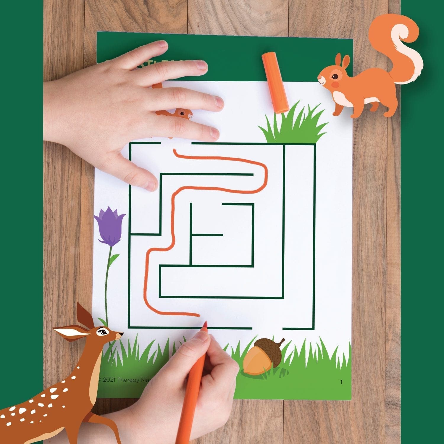 Animal Maze Packet (Fine Motor) | TMV