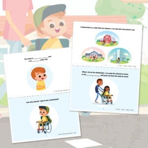 Social Story: I Can Ride in a Wheelchair! | TMV