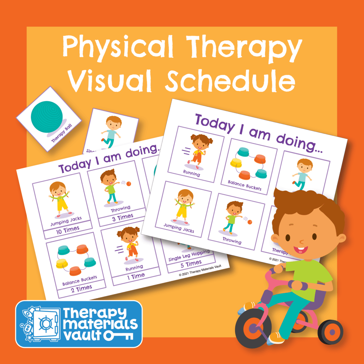 Physical Therapy Visual Schedule | TMV