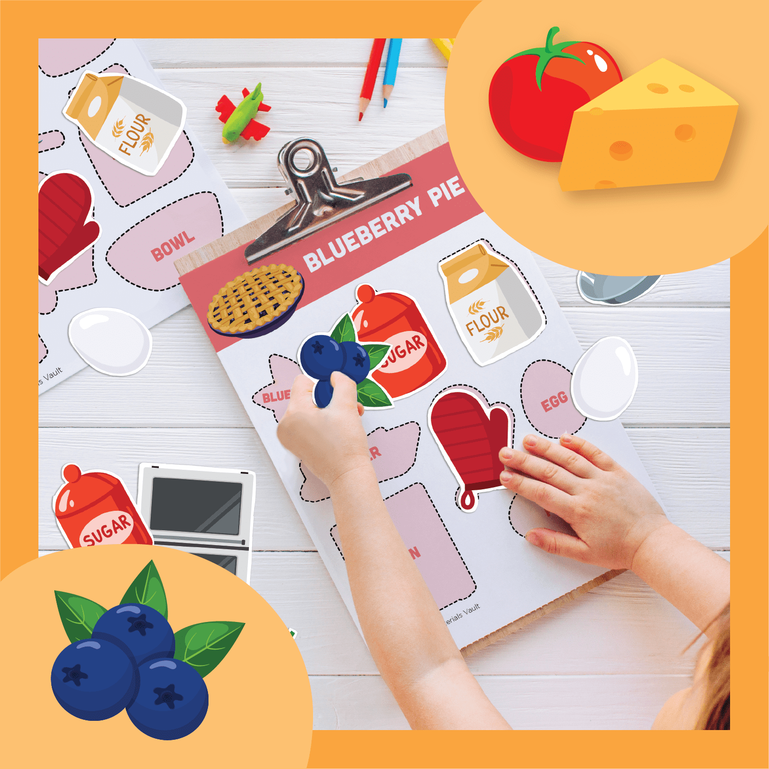 Recipe Card Sorting Activity | TMV