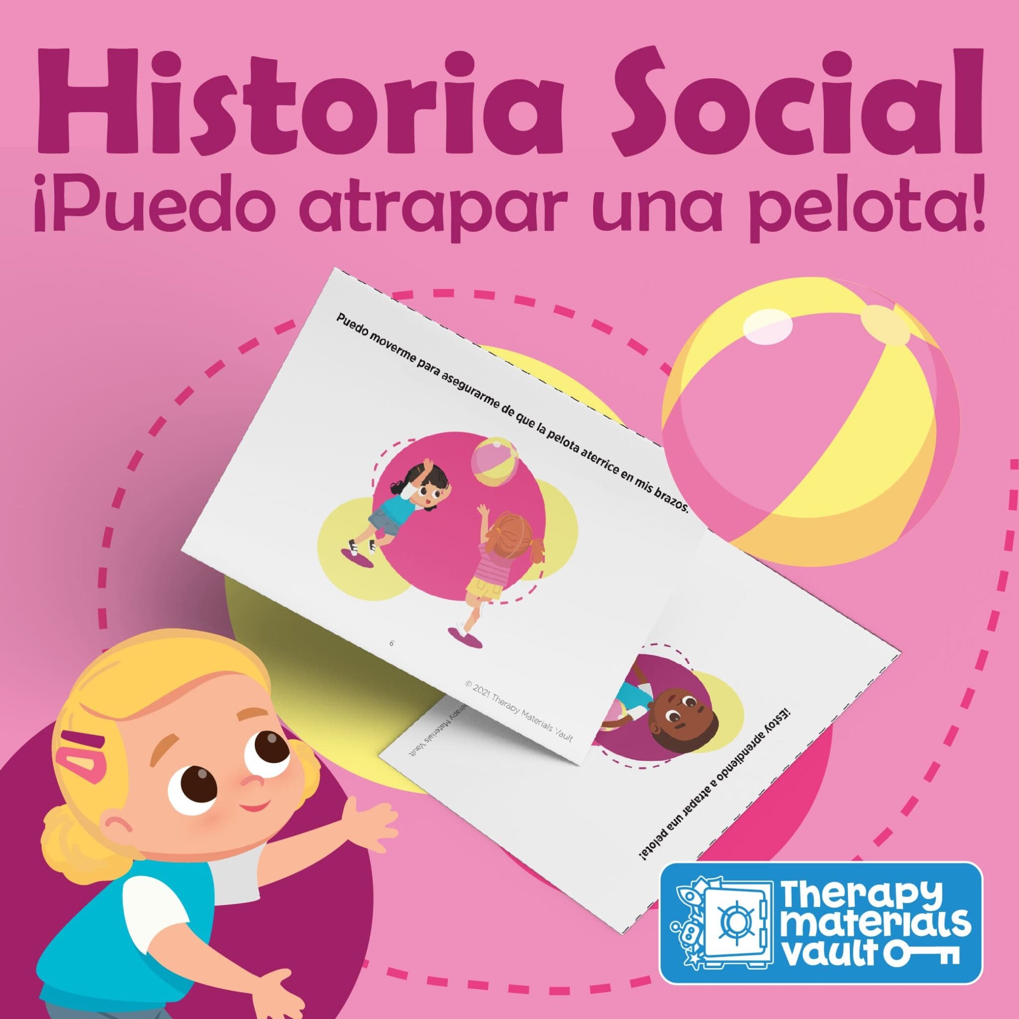 Historia Social: ¡Puedo atrapar una pelota! (Social Story: I Can Throw ...