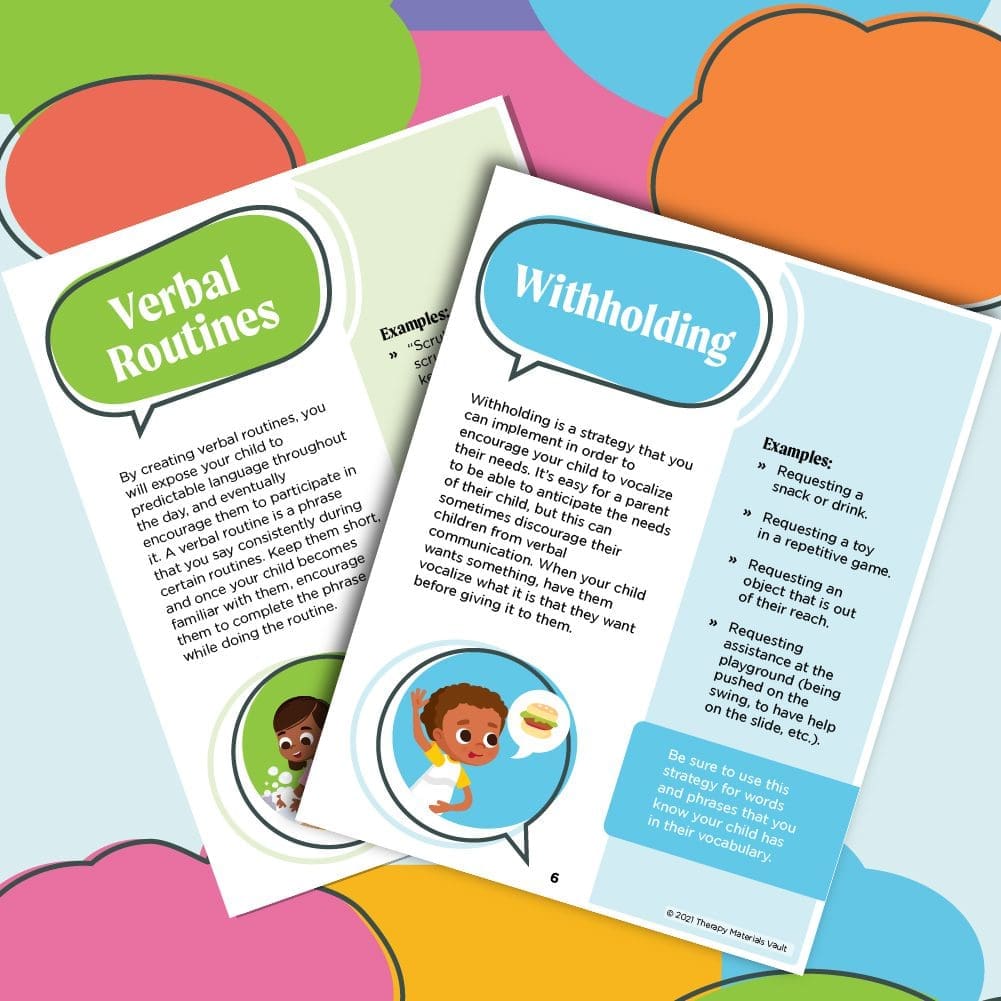 Parent Speech Strategies: Quick Guide | TMV