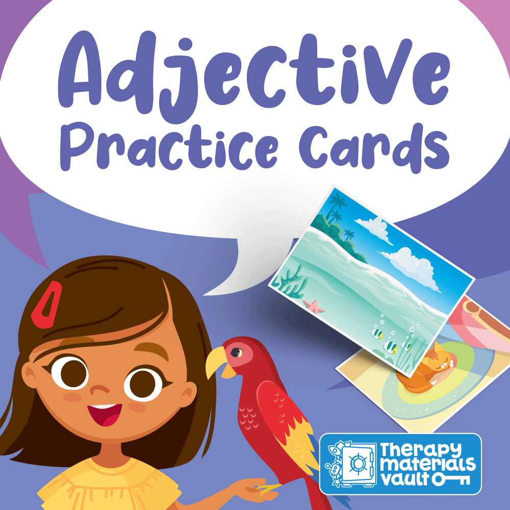 Adjective Practice Cards | TMV