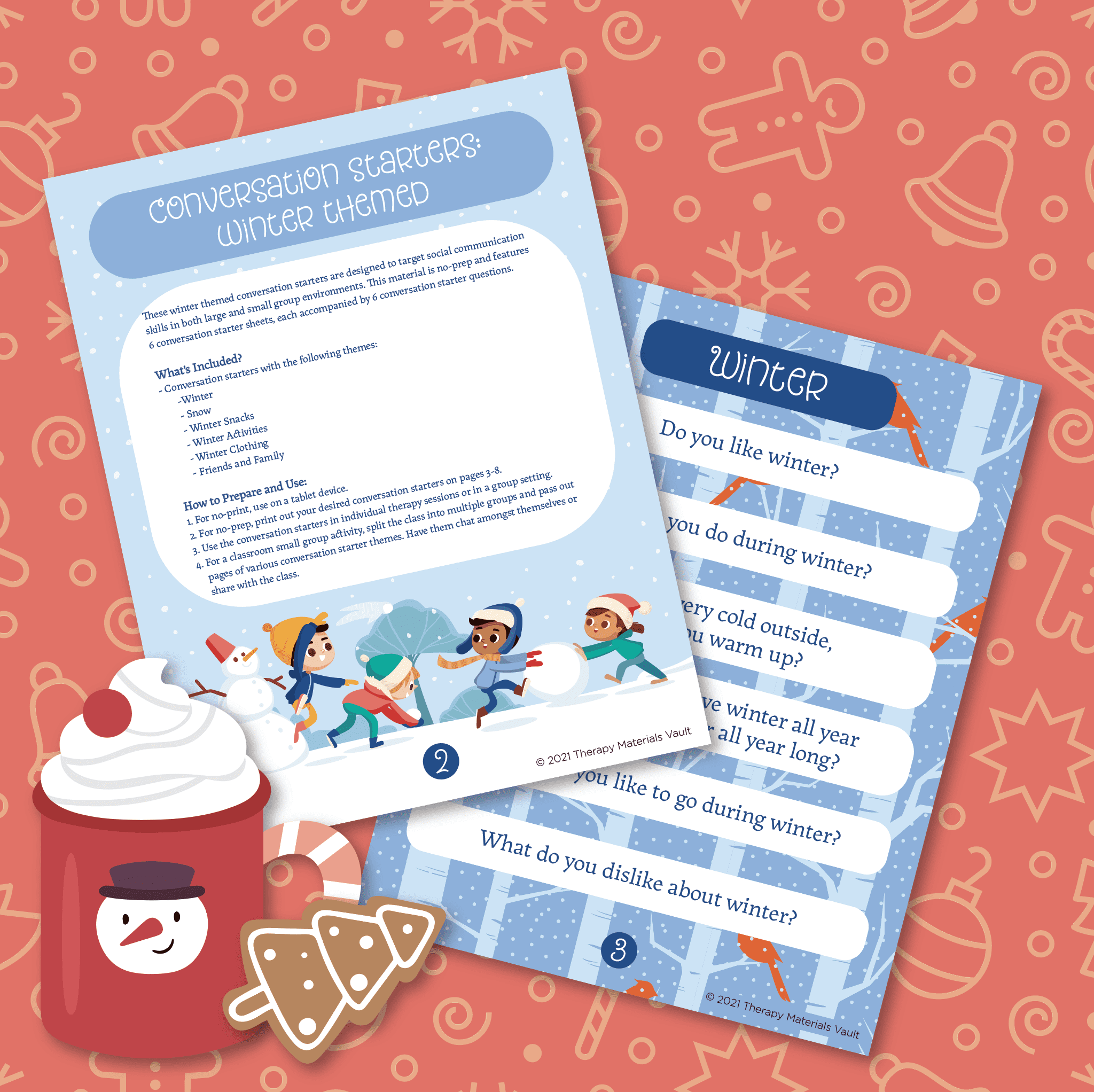 Conversation Starters (Winter Themed) | TMV