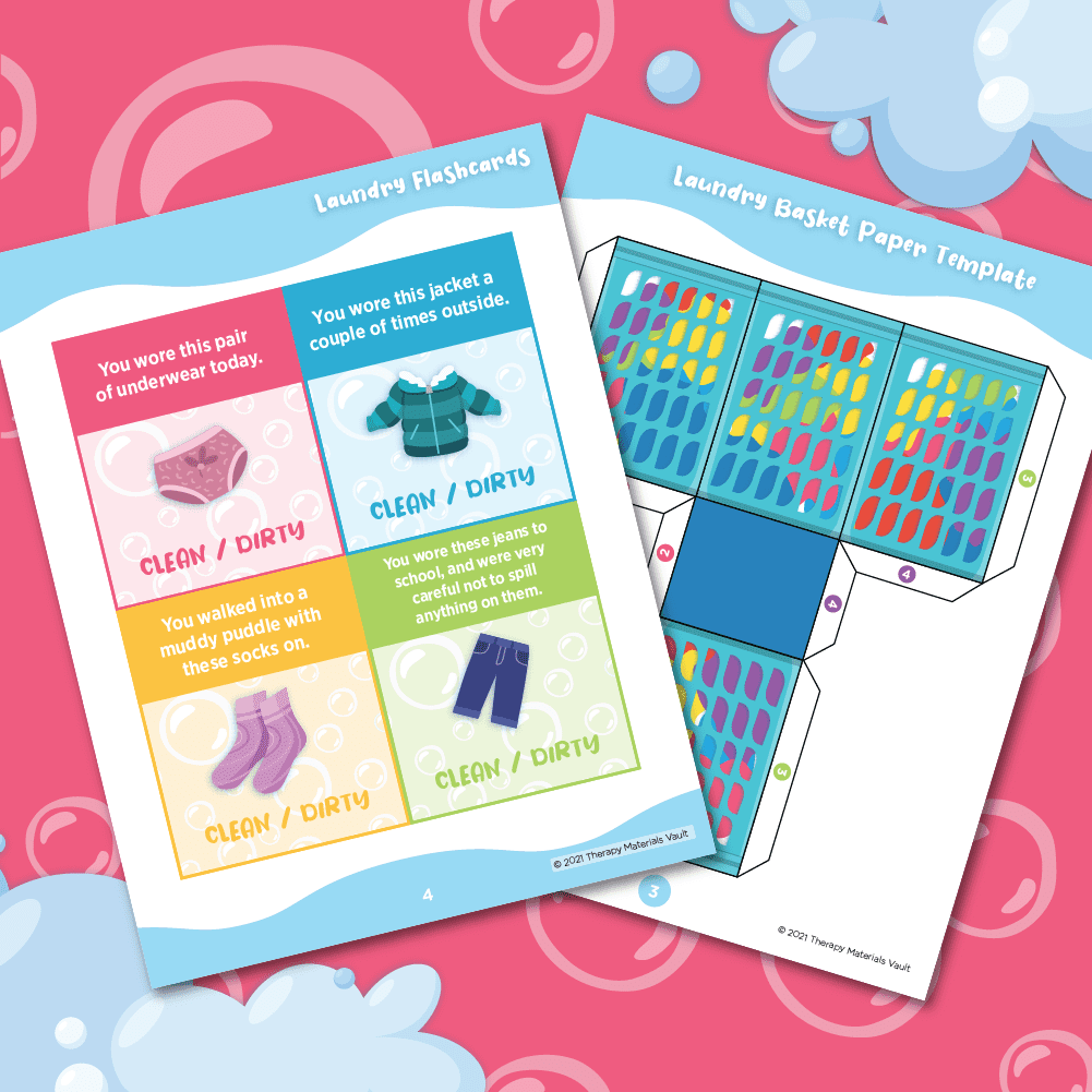 Clean and Dirty Laundry Activity | TMV