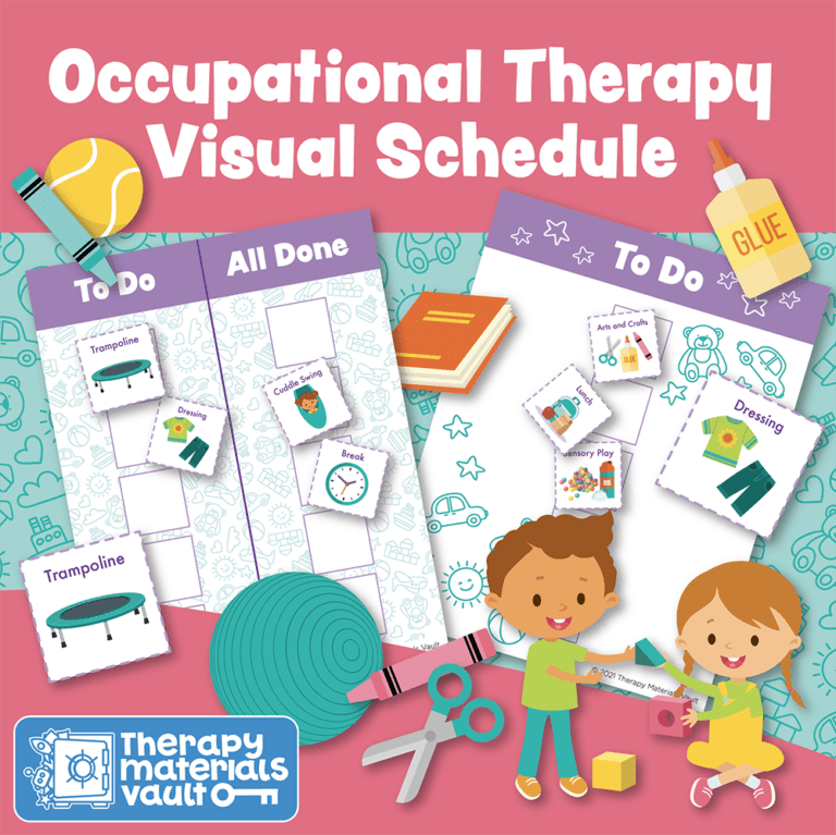 Occupational Therapy Visual Schedule | TMV