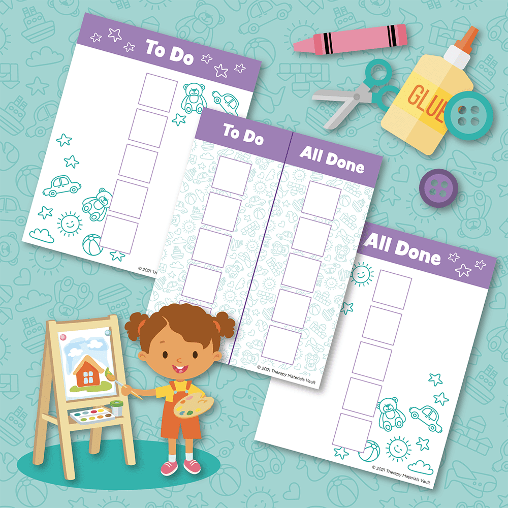 Occupational Therapy Visual Schedule | TMV