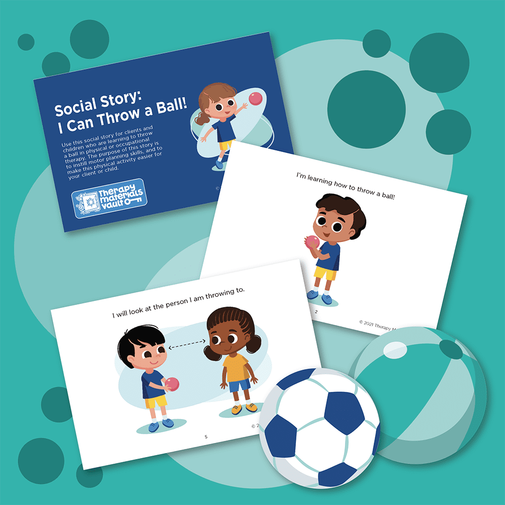 Social Story: I Can Throw a Ball! | TMV