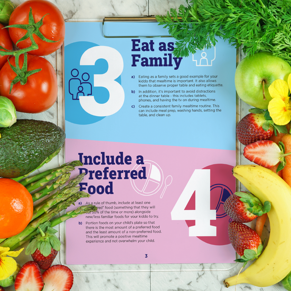 Tips to Improve Mealtime (Parent Handout) | TMV