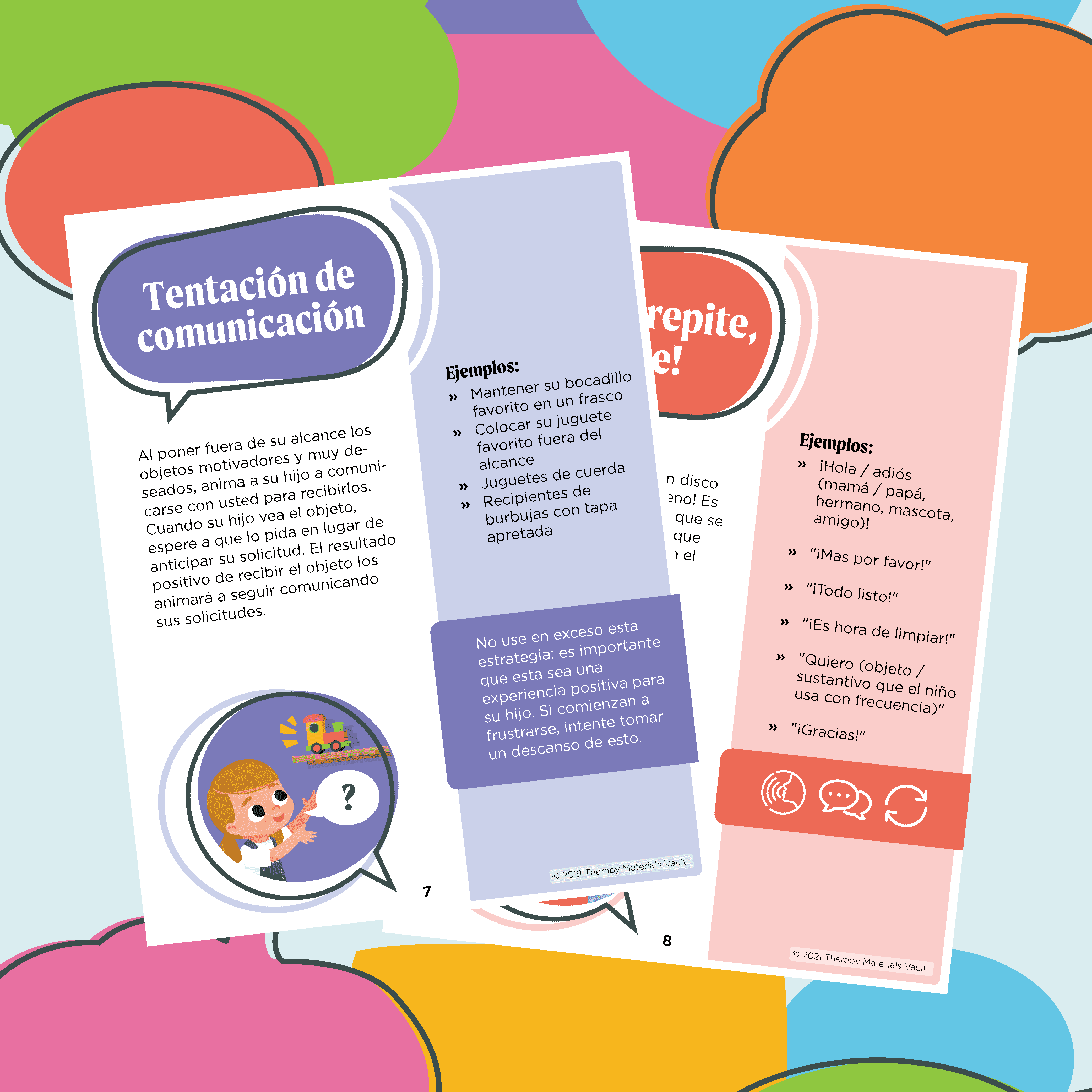 Estrategias de habla para padres: Guía rápida (Parent Speech Strategies ...