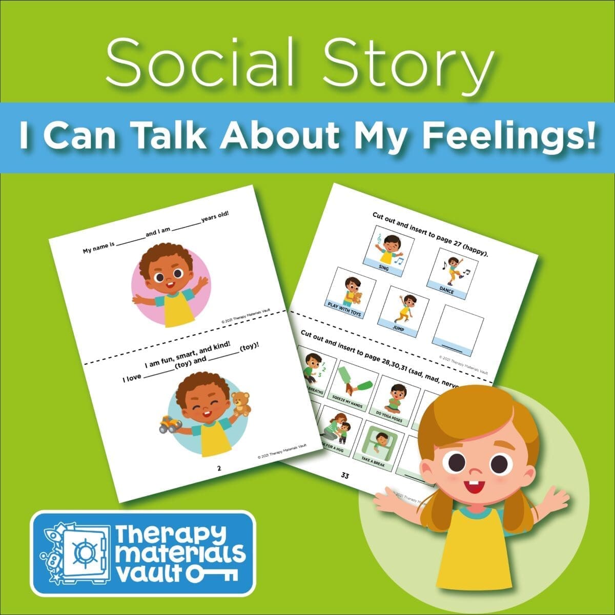 Social Story: I Can Use Kind Words! | TMV