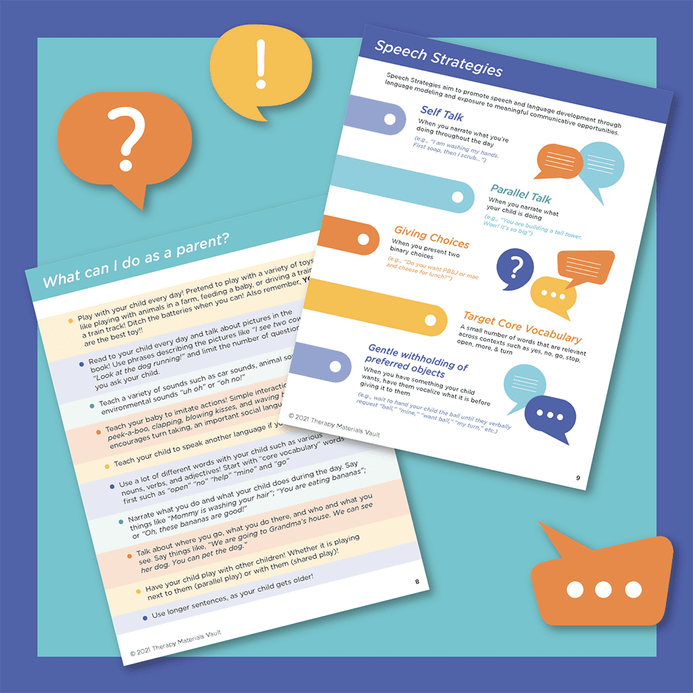 A Parent’s Guide to Early Developing Language Language Developmental ...