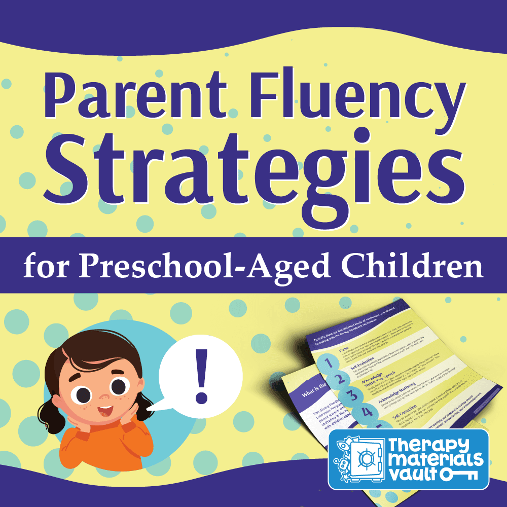 Parent Fluency Strategies for Preschool-Aged Children | TMV
