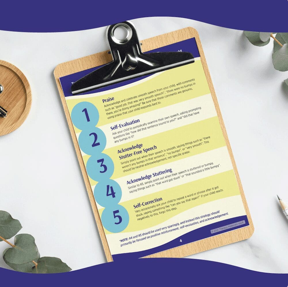 Parent Fluency Strategies for Preschool-Aged Children | TMV