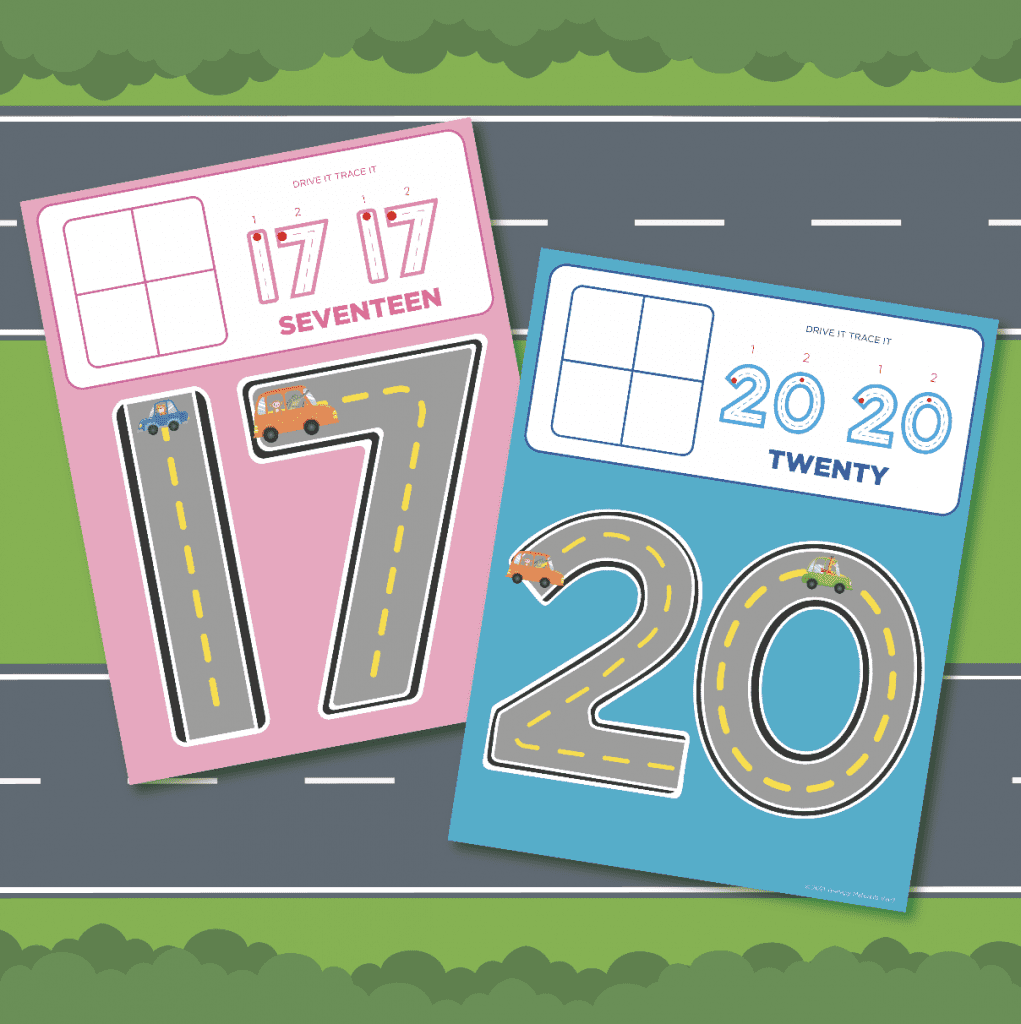 Road Number Mats | TMV