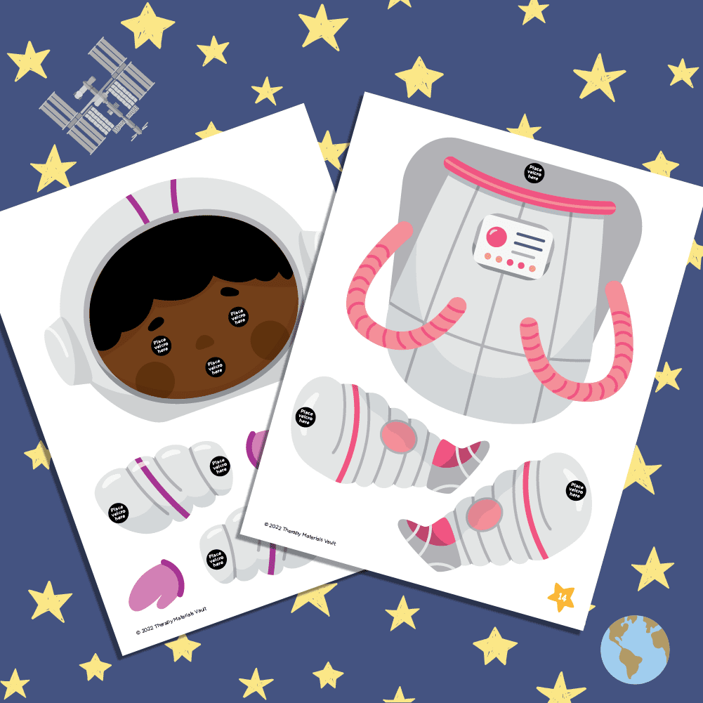 Body Builder Activity: Build an Astronaut! | TMV