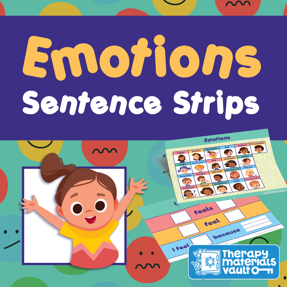 Emotions Sentence Strips | TMV