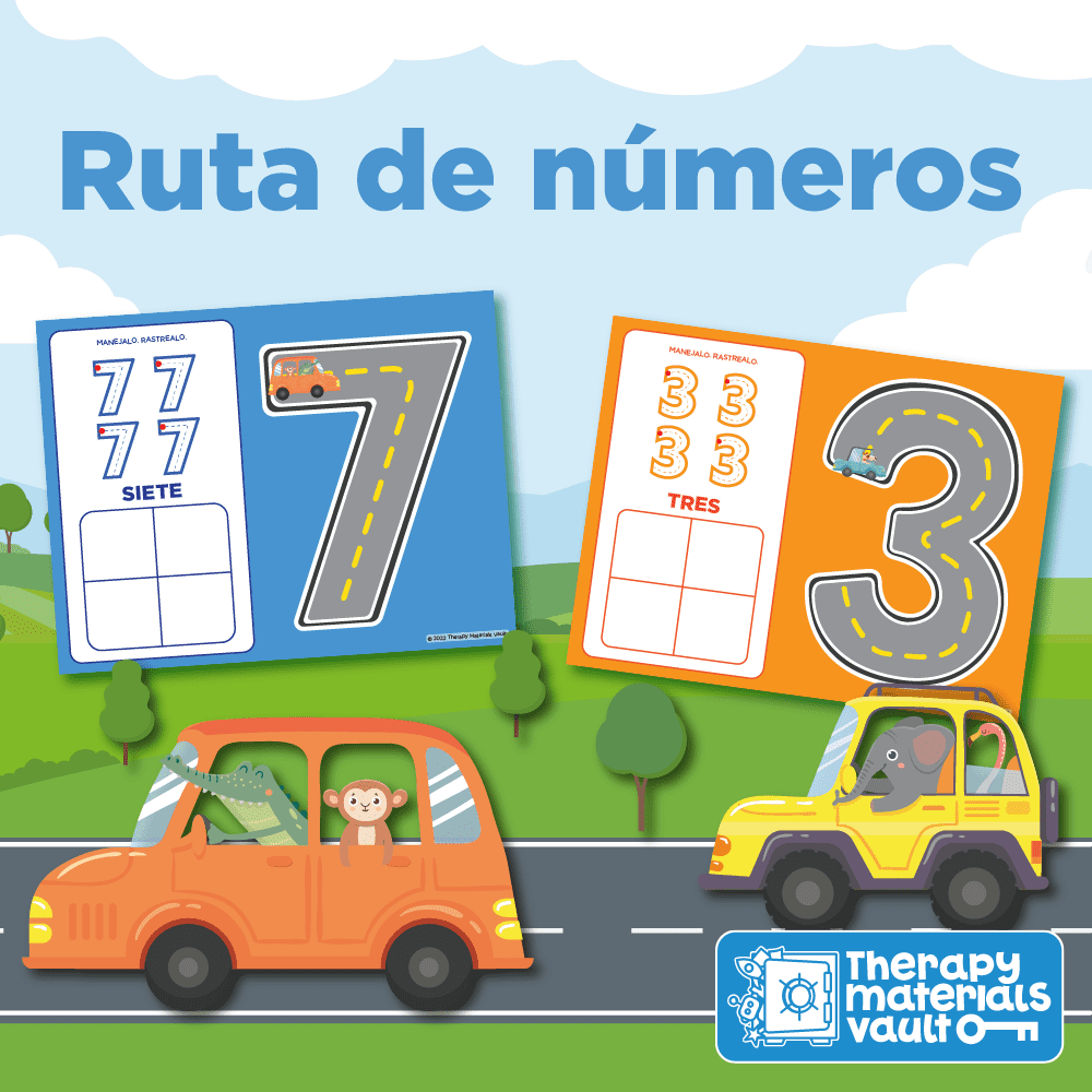 Ruta De Números (Road Number Mats) | TMV