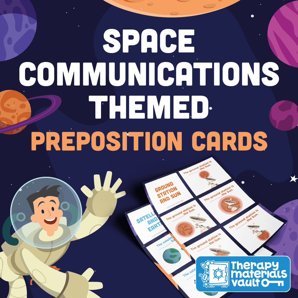 Space Themed Materials | Therapy Materials Vault