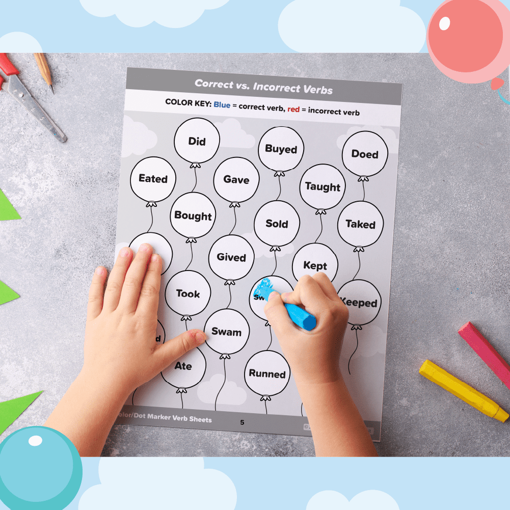 Irregular Verbs Pack | TMV