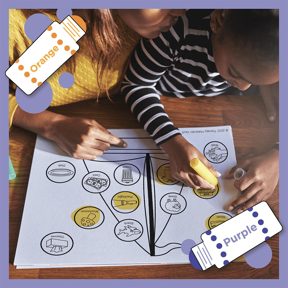 Transportation Station: Articulation Dot Marker Packet | TMV