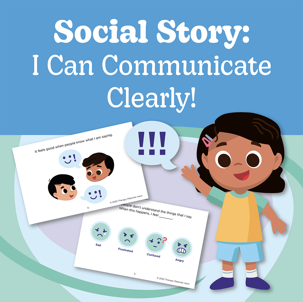 Social Story: I Can Communicate Clearly! | TMV