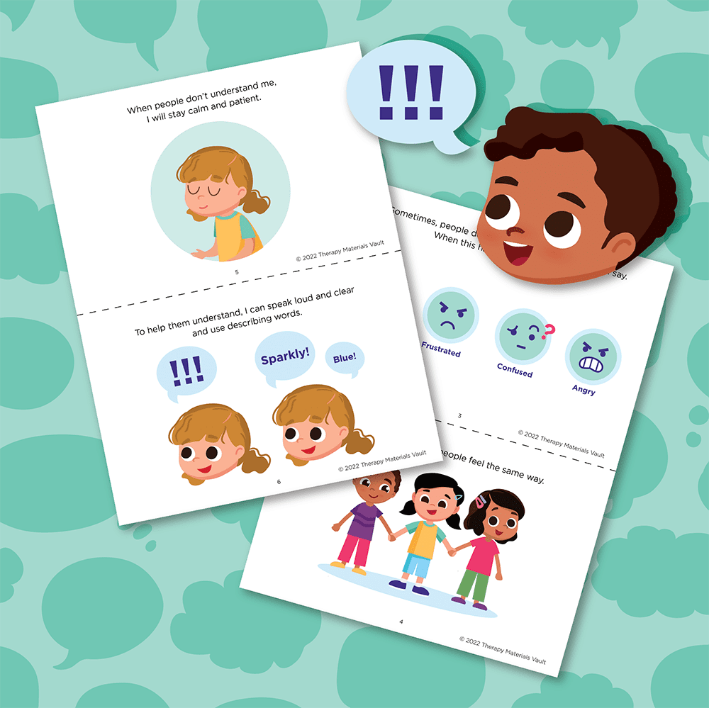 Social Story: I Can Communicate Clearly! | TMV