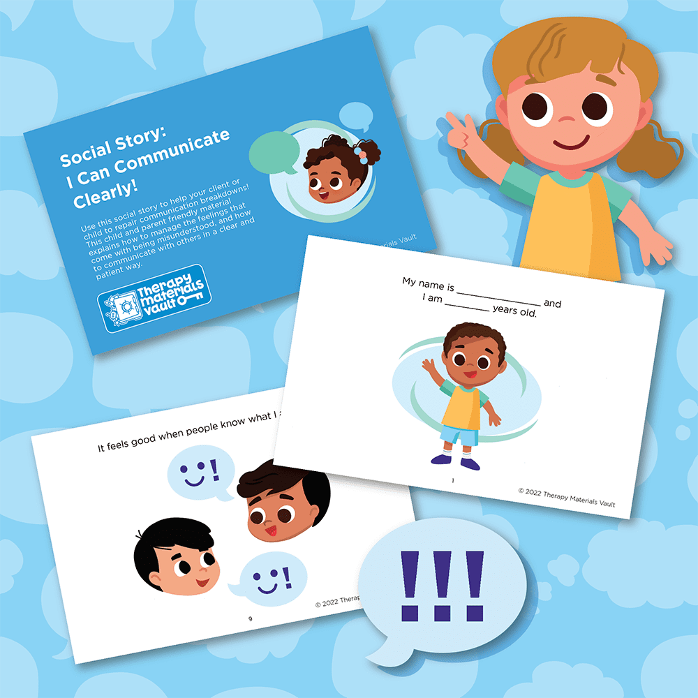 Social Story: I Can Communicate Clearly! | TMV
