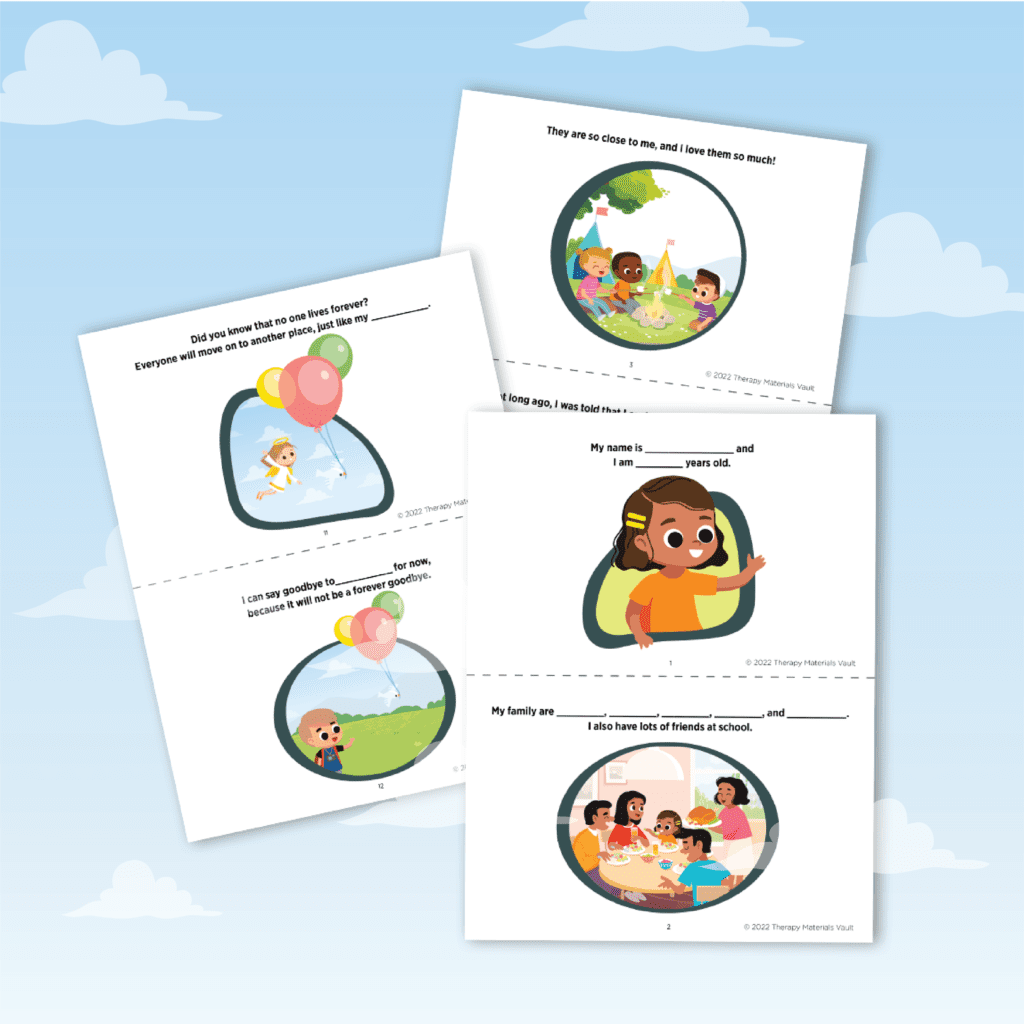 Social Story: I Can Say Goodbye! (Family/ Friend Loss) | TMV