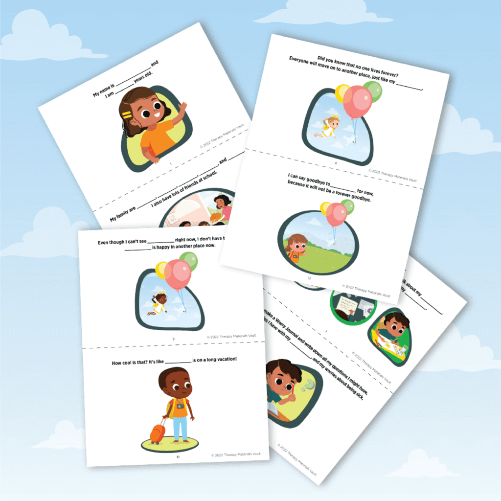 Social Story: I Can Say Goodbye! (Family/ Friend Loss) | TMV