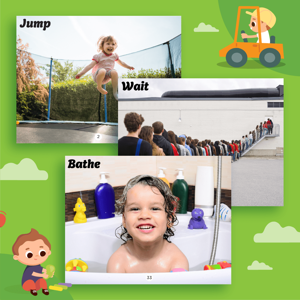 Action Cards (With Real Photos!) | TMV