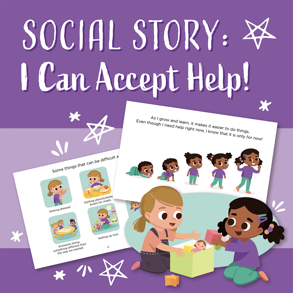 Social Story: I Can Accept Help! | TMV