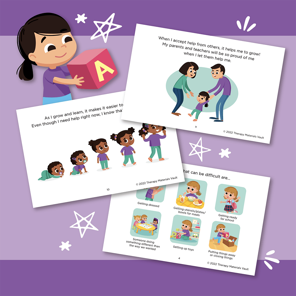 Social Story: I Can Accept Help! | TMV