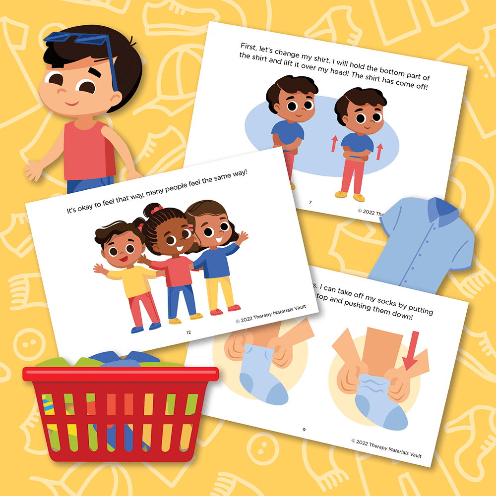 Social Story: I Can Change My Clothes! | TMV