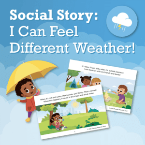 Social Story: I Can Feel Different Weather! | TMV