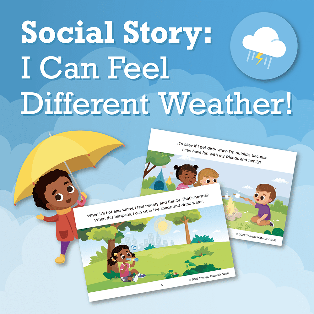 Social Story: I Can Feel Different Weather! | TMV