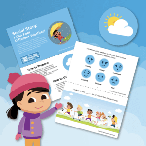Social Story: I Can Feel Different Weather! | TMV