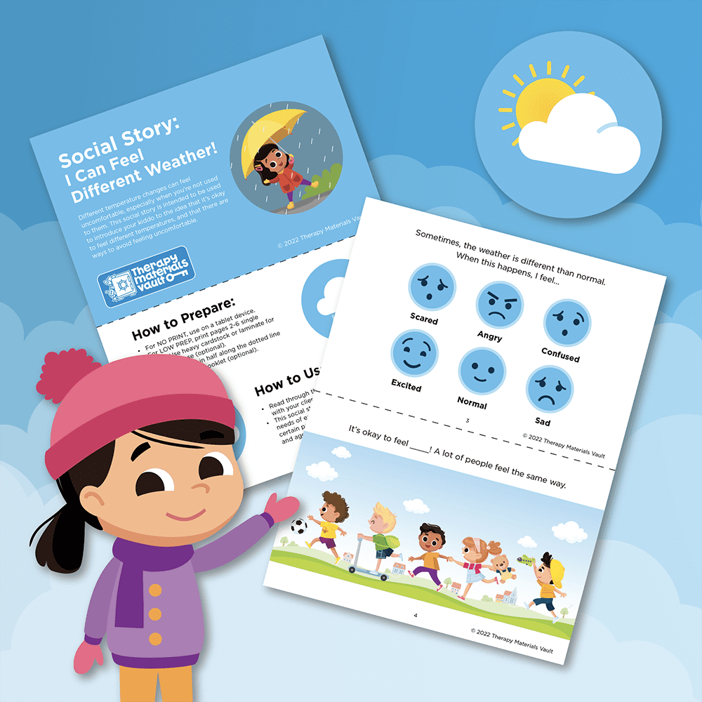 Social Story: I Can Feel Different Weather! | TMV