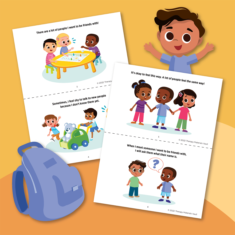 Social Story: I Can Make Friends at School! | TMV