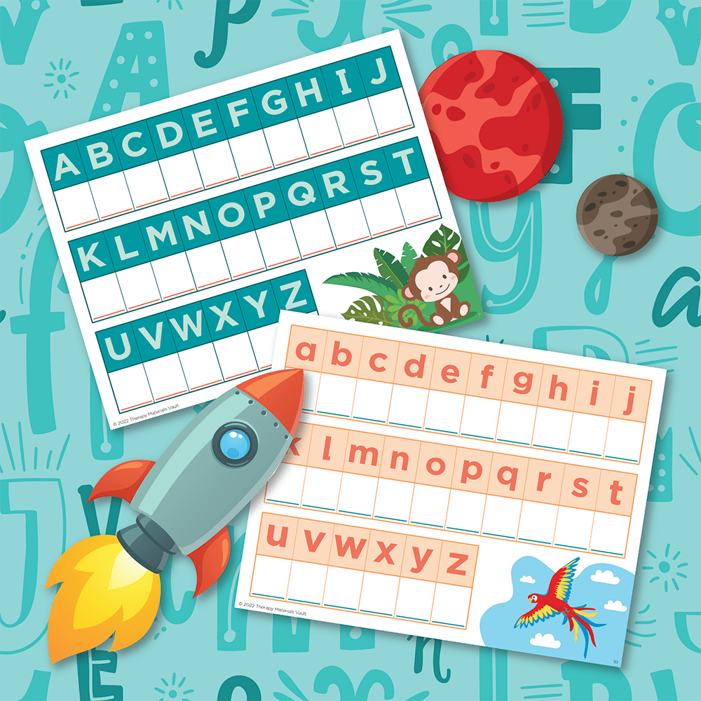 Letter Practice Sheets | TMV