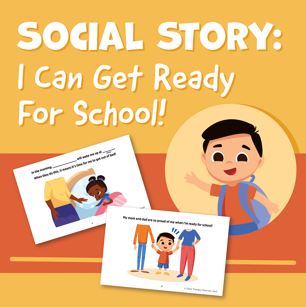 Social Story: I Can Get Ready For School! | TMV