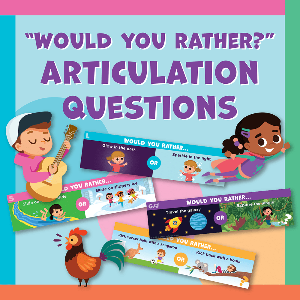 Would You Rather? Articulation Activity | TMV