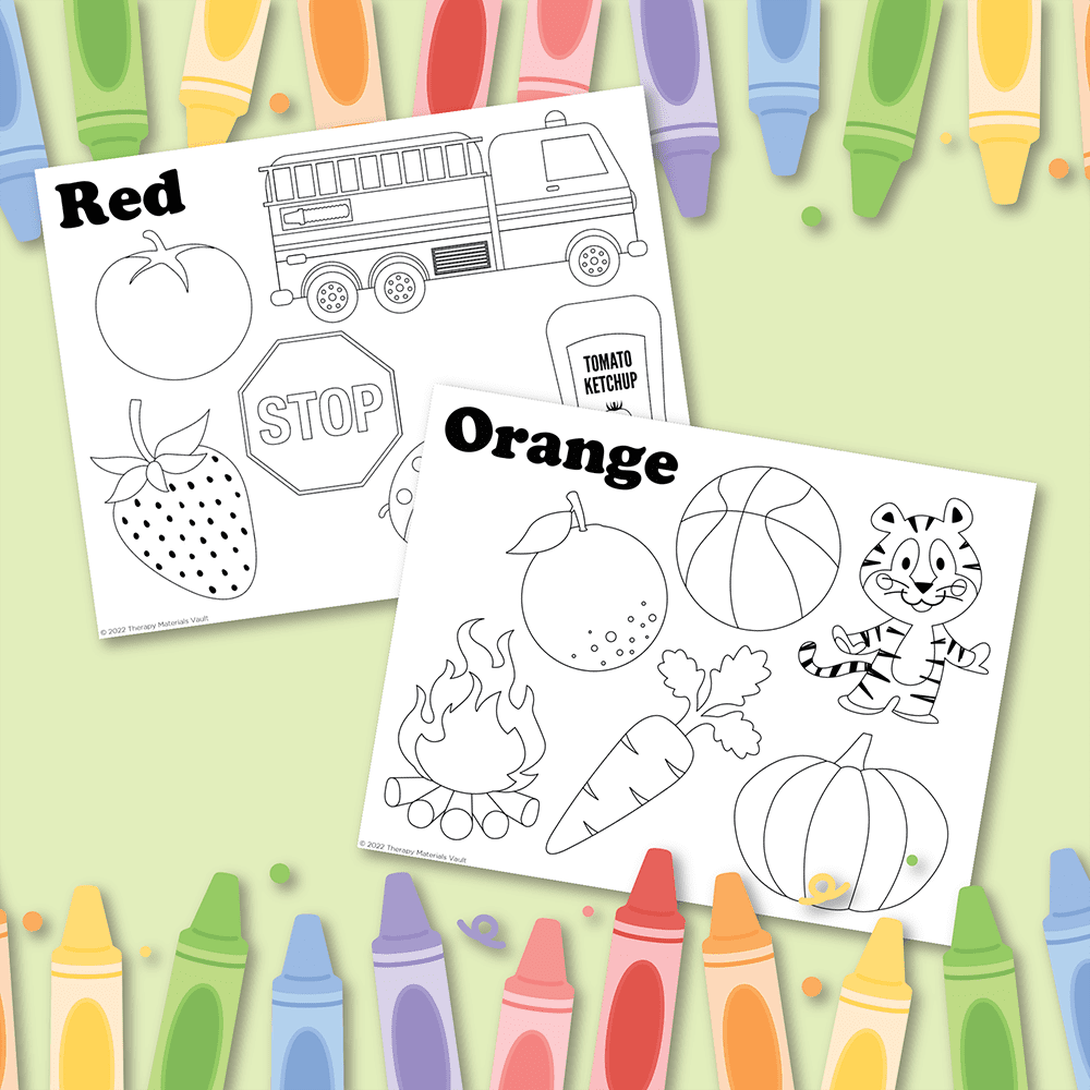 Learn Your Colors! Coloring Activity | TMV