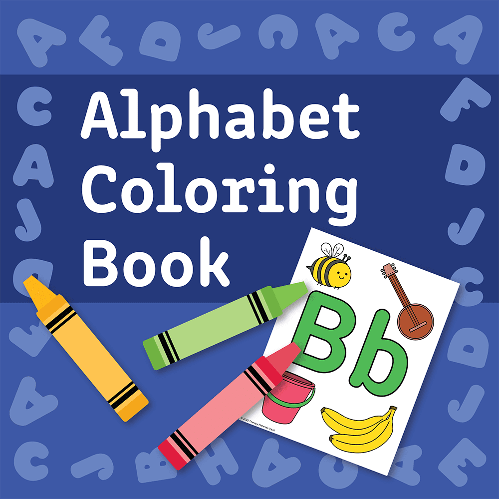Alphabet Coloring Book | TMV