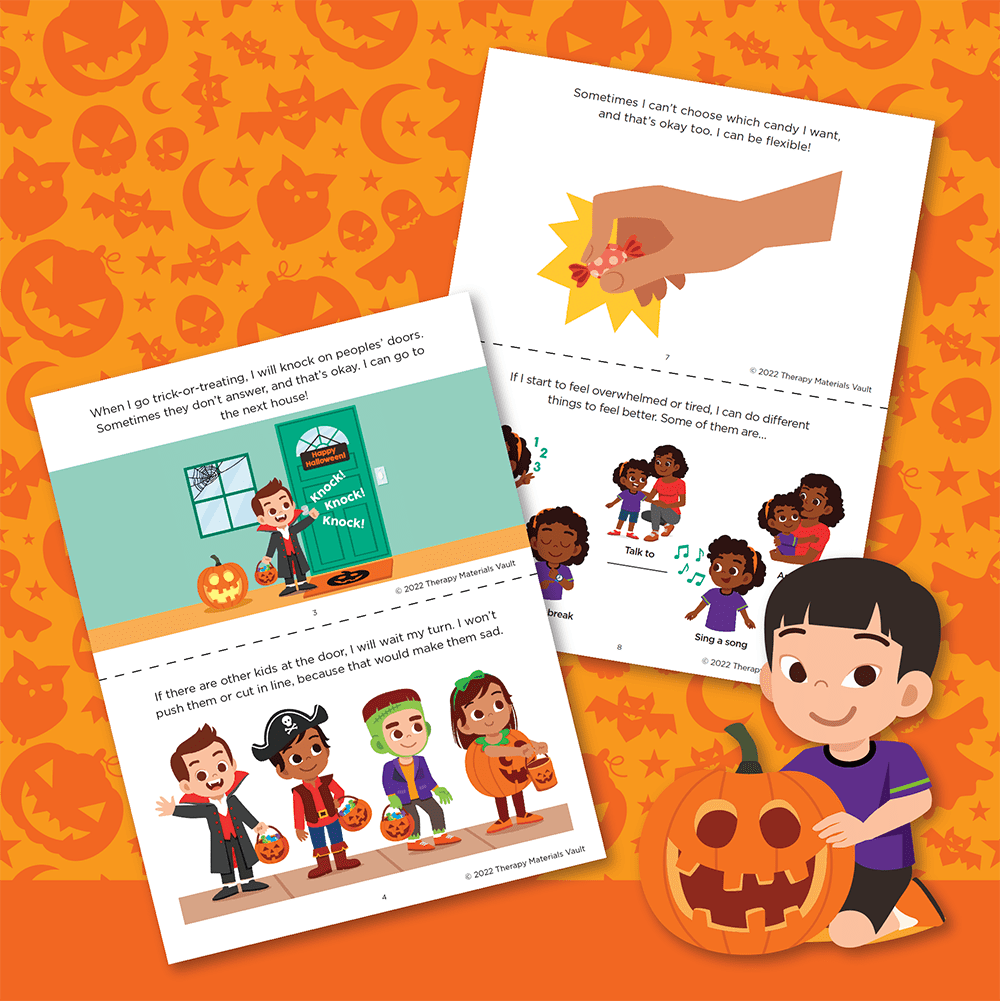 Social Story: I Can Go Trick-Or-Treating! | TMV